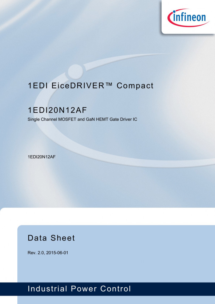1EDI20N12AF datasheet preview, page 1