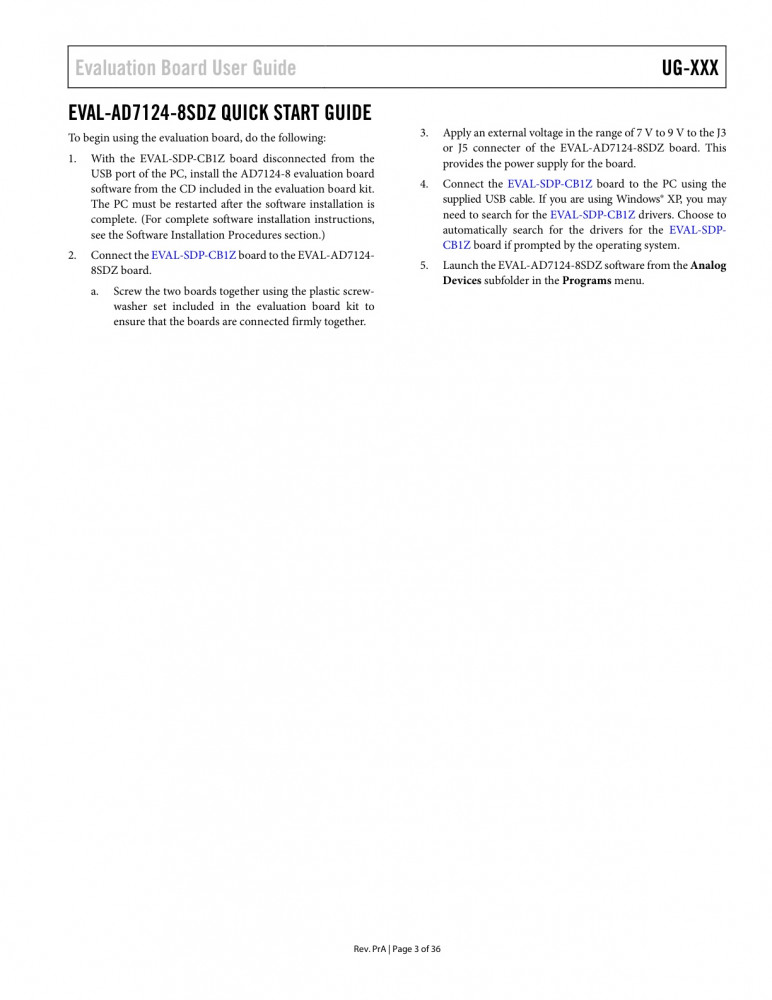 EVAL-AD7124-8SDZ document page 3