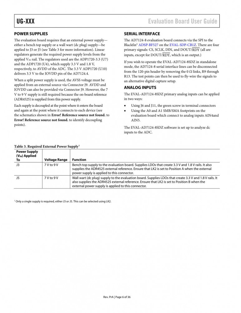 EVAL-AD7124-8SDZ document page 6