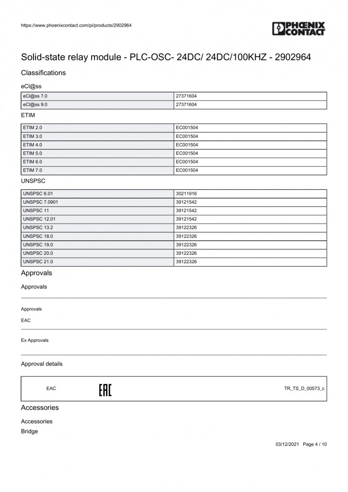 Phoenix Contact 2902964 document page 4