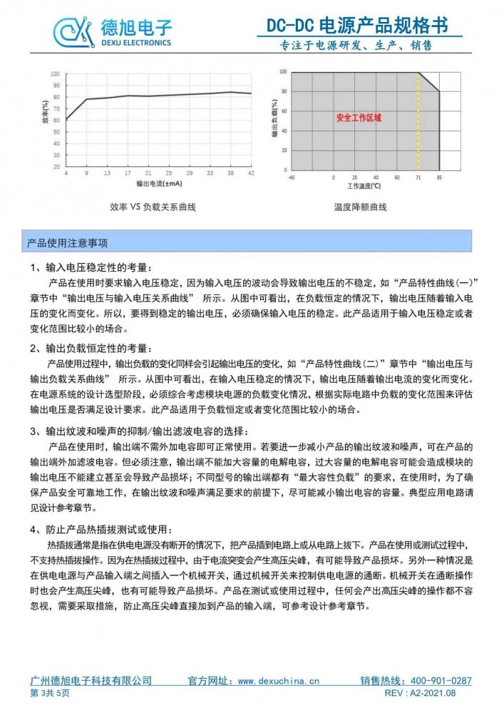 A0512S-1WR3 datasheet page 3