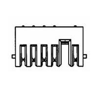 TE Connectivity 6-6447143-2 Blade Type Power Connector Assembly