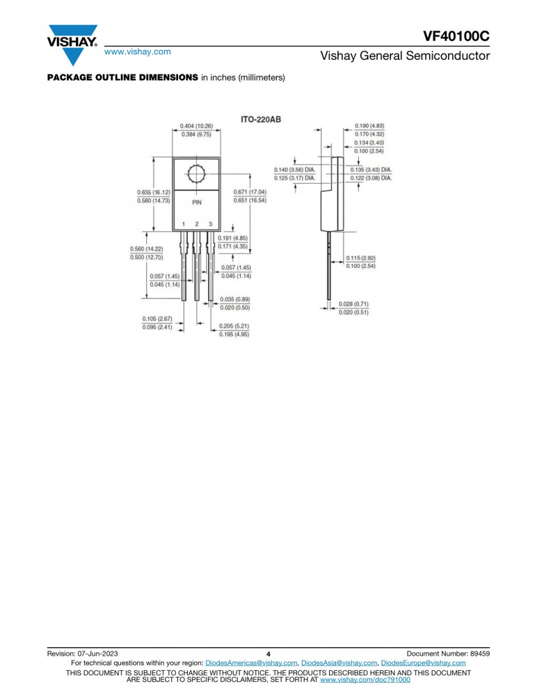VF40100C-M3/4W datasheet page 4