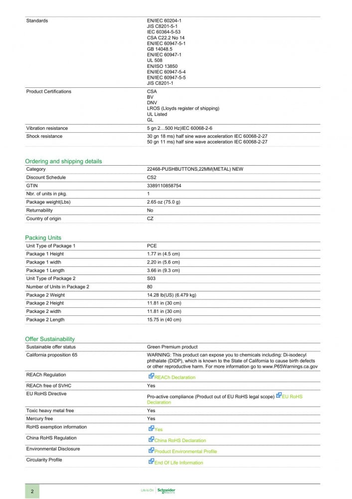 ZB4BS8447 technical document page 2