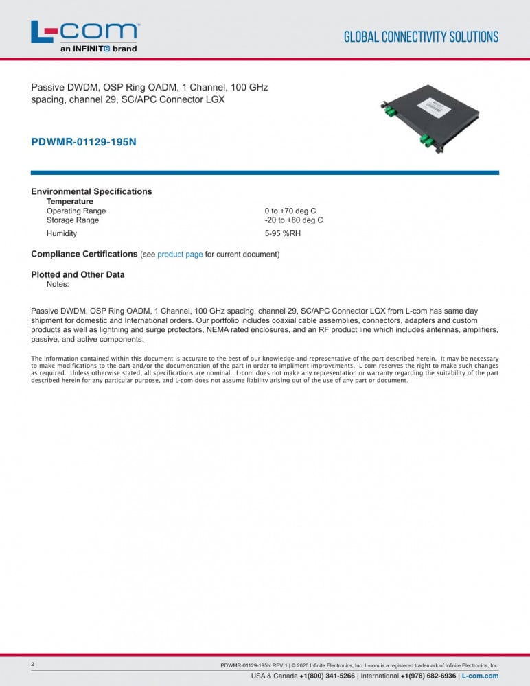 PDWMR-01129-195N technical document page 2