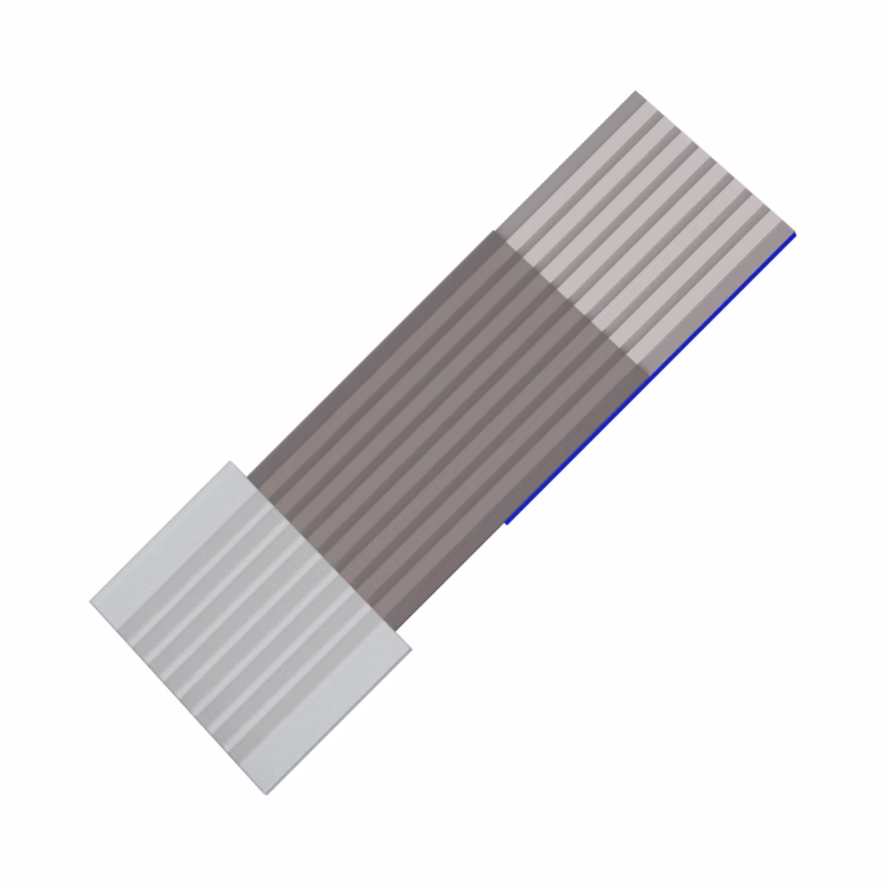 0.50mm Pitch Premo-Flex FFC Jumper, Same Side Contacts (Type A), 305.00mm Cable Length, Tin (Sn) Plating, 8 Circuits, with Shield for sale