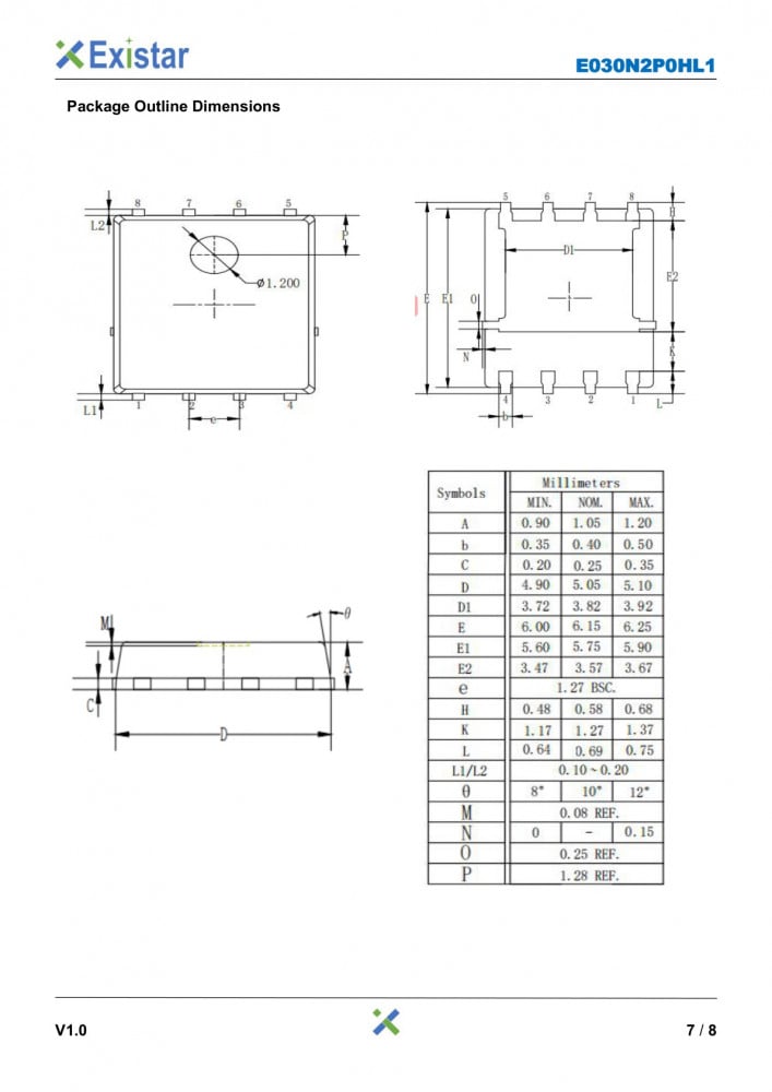 E030N2P0HL1 datasheet page 7