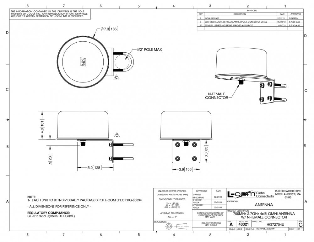 HG72704U technical document preview