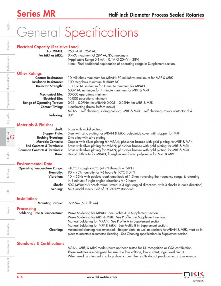 MRAN206-BH technical document page 1