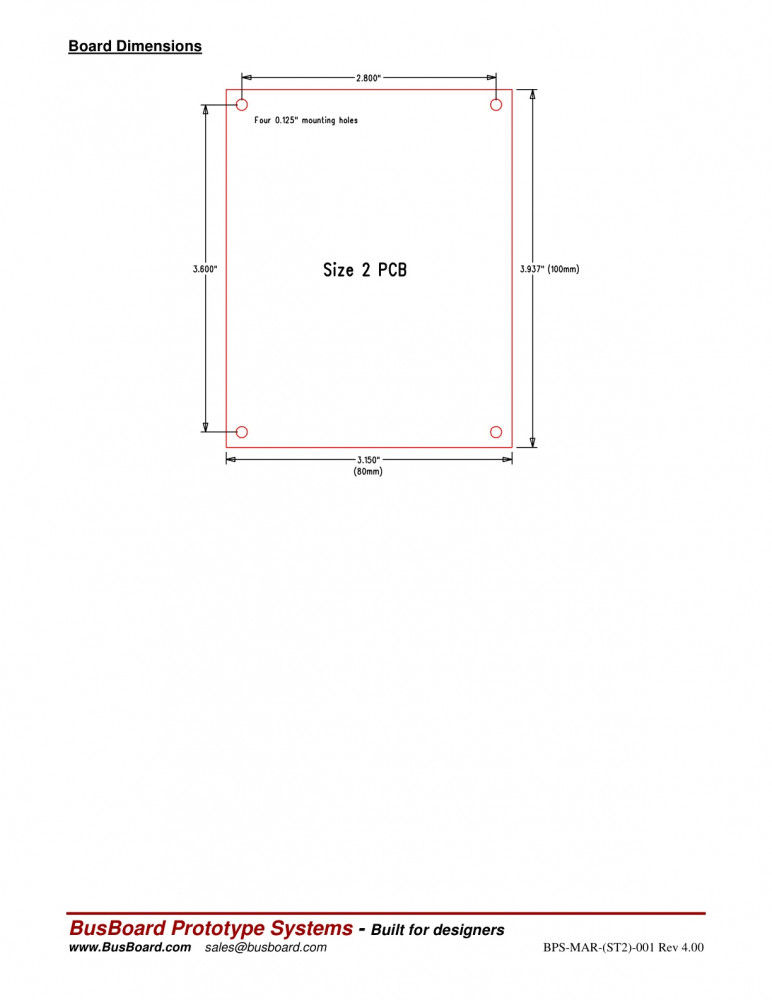 ST2 StripBoard Size 2 technical document image 3