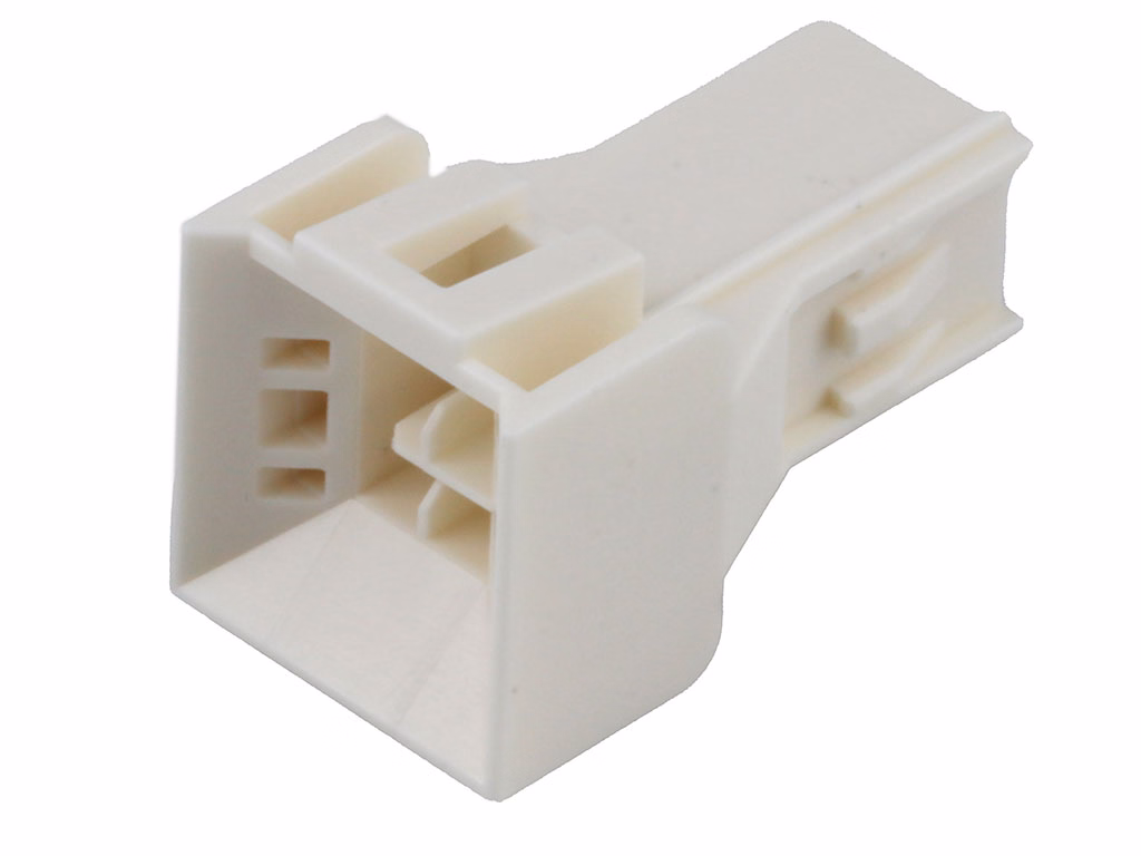 Nano-Fit BMI Plug Housing, TPA Capable, 2.50mm Pitch, Dual Row, 6 Circuits, Natural, Glow-Wire Capable for sale