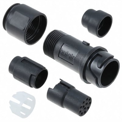 Bulgin PXP4010/12S/6570 Circular Connector Housing