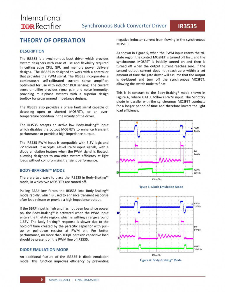 IR3535 datasheet page 9