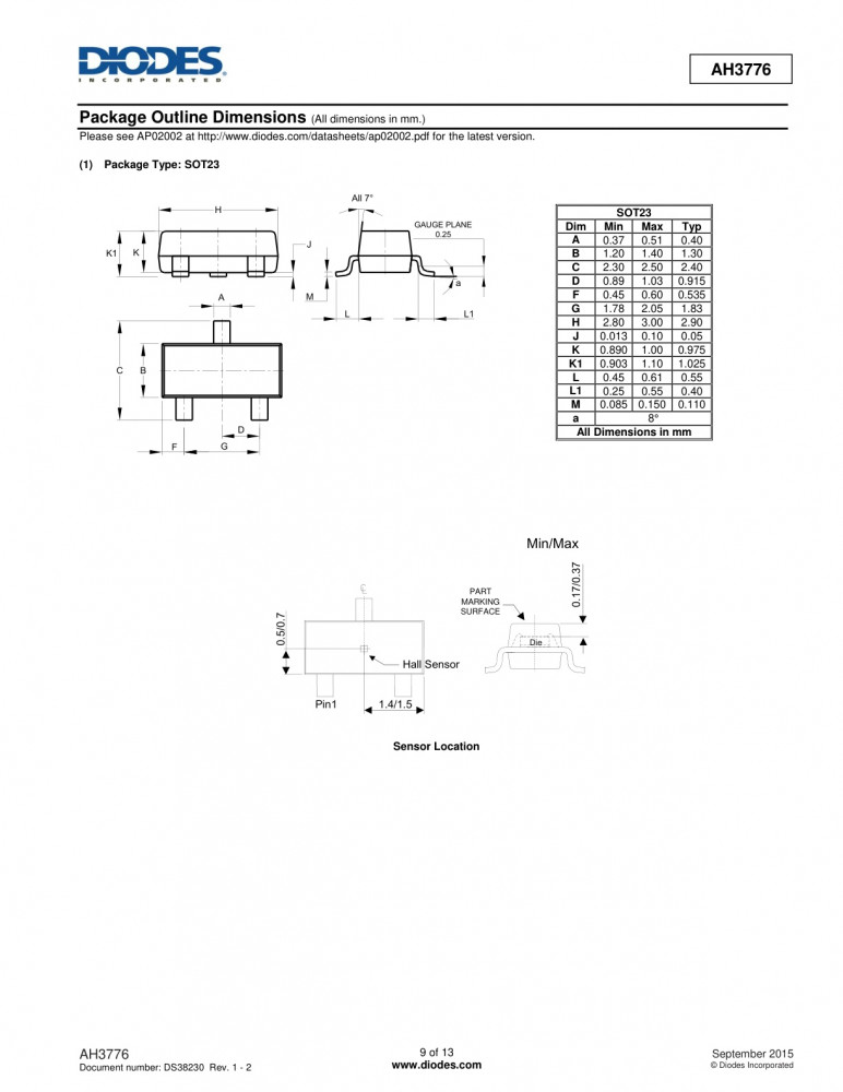 AH3776 datasheet page 9