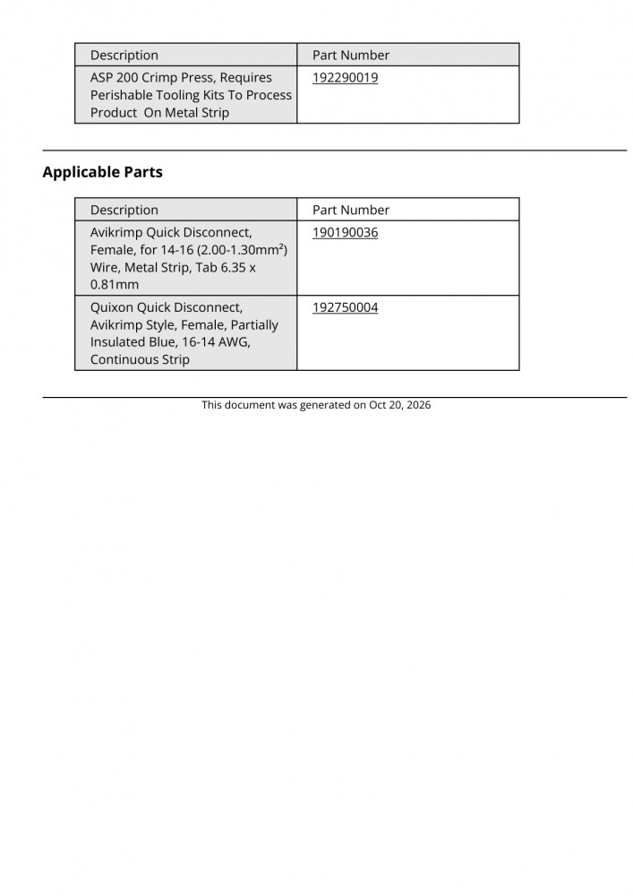 Product document image 3 for MOLEX 192870093