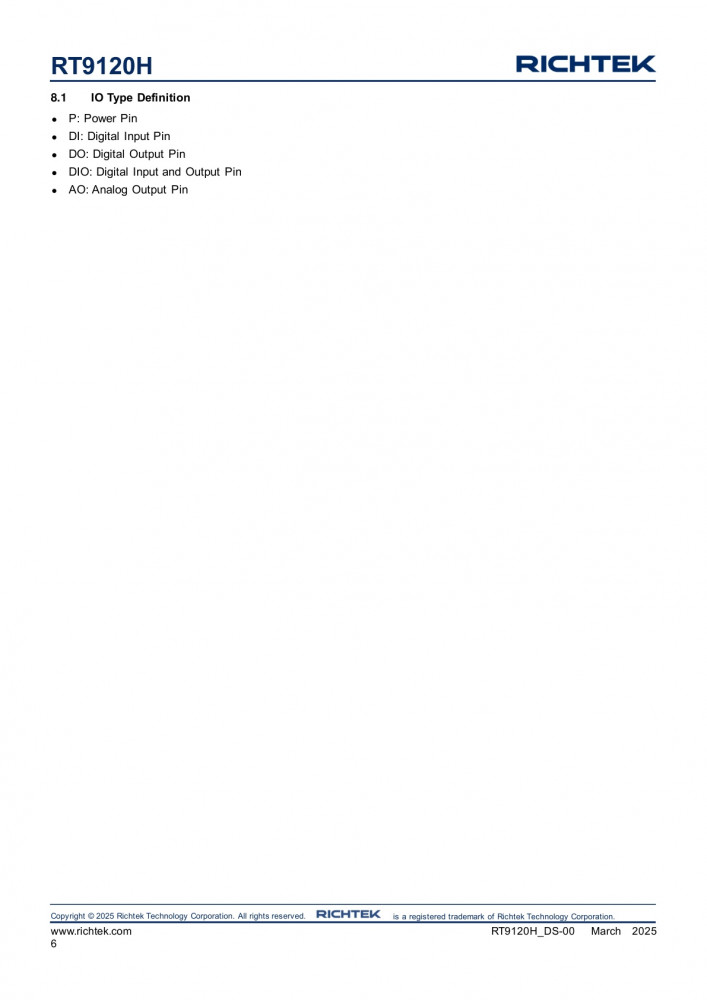 RT9120H datasheet page 6