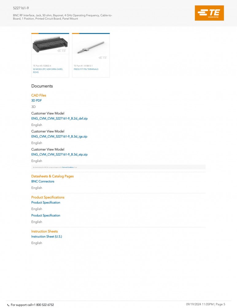 5227161-9 technical document page 5