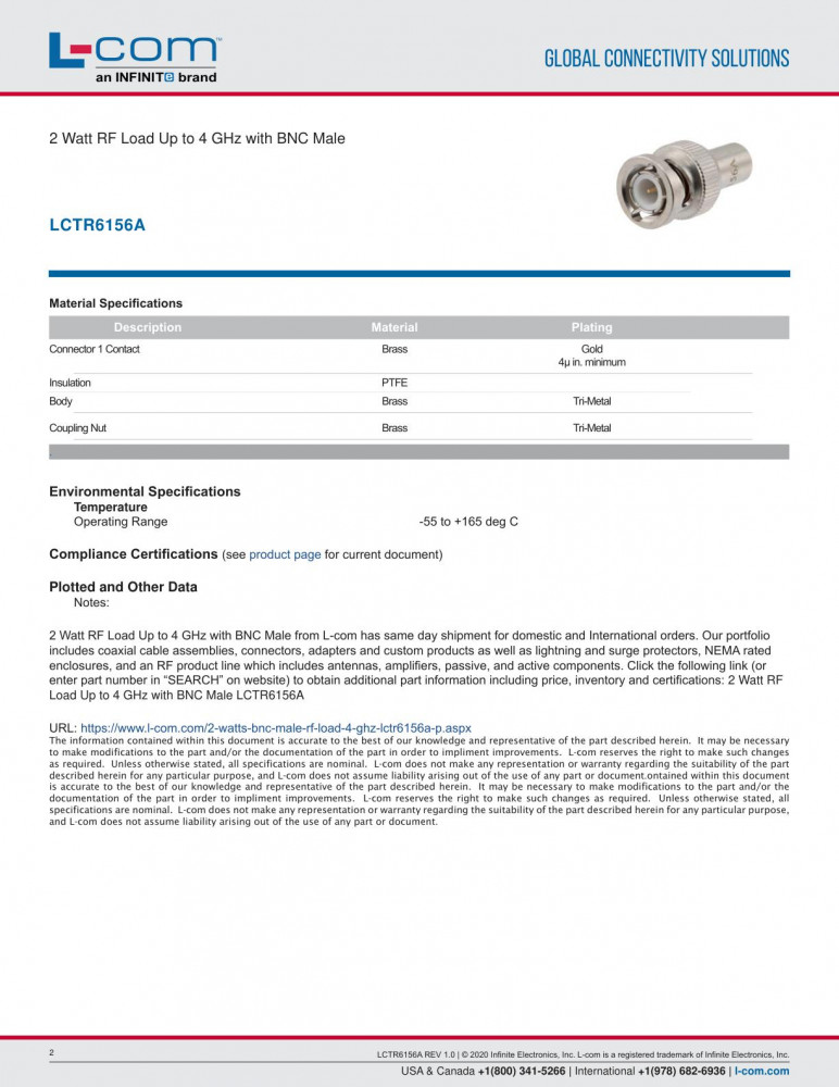 LCTR6156A technical document page 2