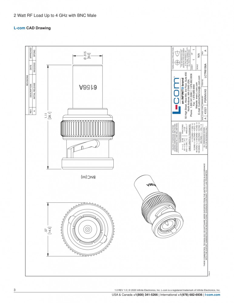 LCTR6156A technical document page 3
