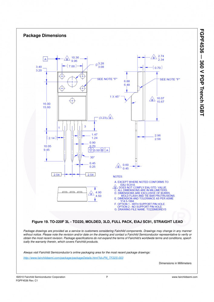 FGPF4536 datasheet page 7