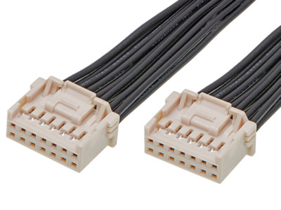 iGrid-to-iGrid Off-the-Shelf (OTS) Cable Assembly, Dual Row, 100.00mm Length, 10 Circuits, Natural