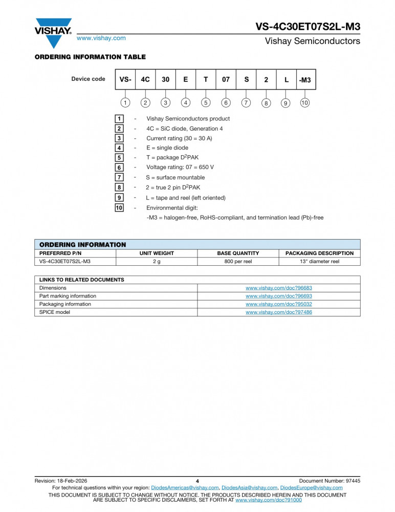 VS-4C30ET07S2L-M3 datasheet page 4