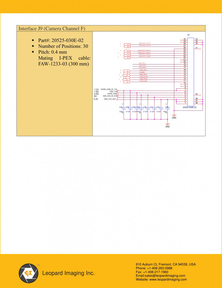 Supplied technical document page 10