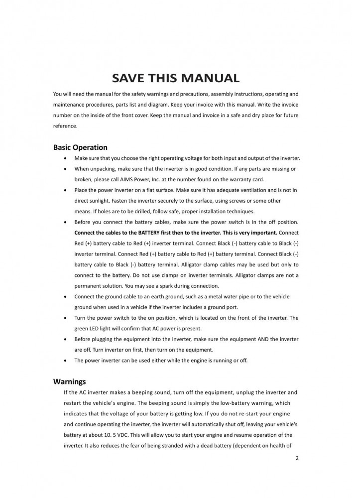 PWRINV200012120W document page 2