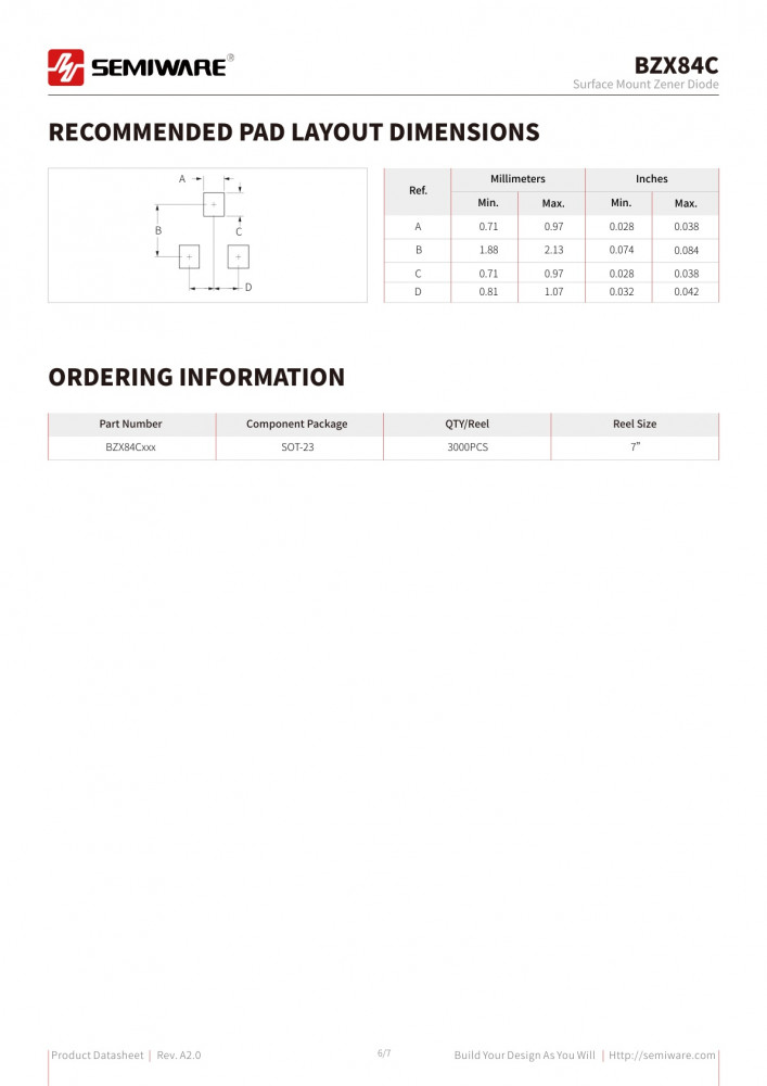 SEMIWARE BZX84C51 datasheet page 6