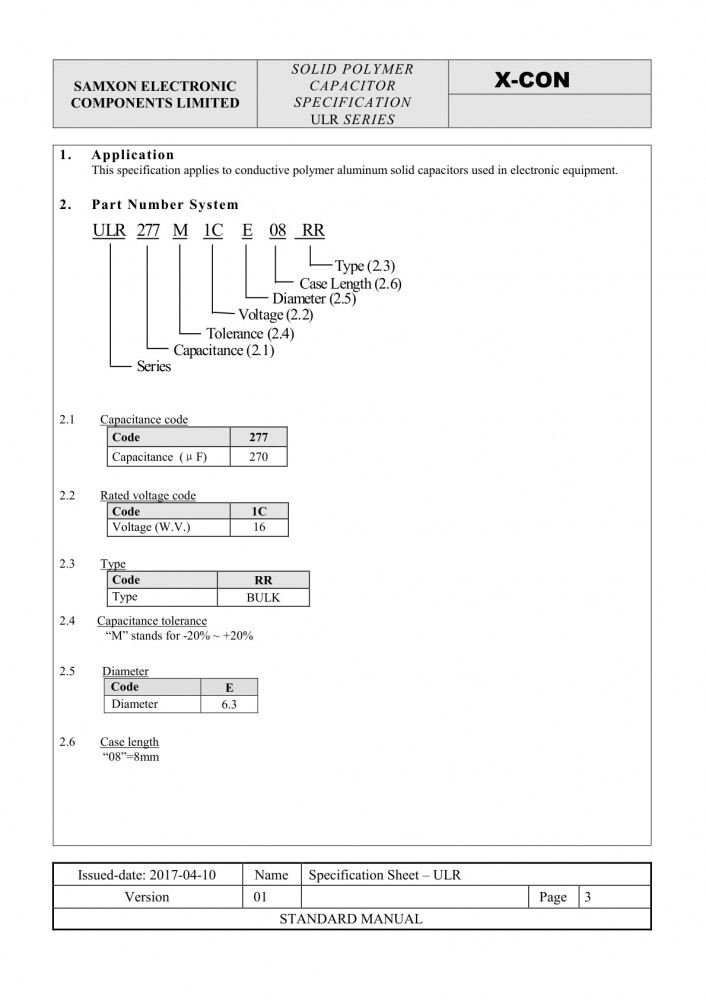 ULR specification document, page 4