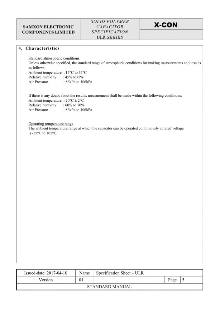ULR specification document, page 6