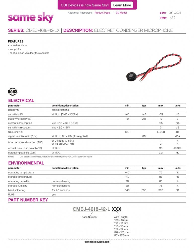 CMEJ-4618-42-L015 datasheet page 1