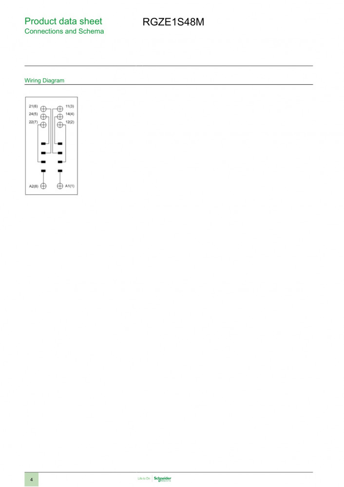 RGZE1S48M technical document page 4