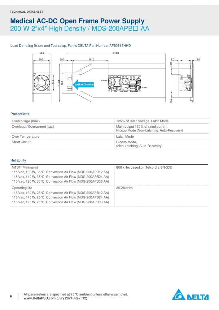 MDS-200APB24 AA datasheet page 5