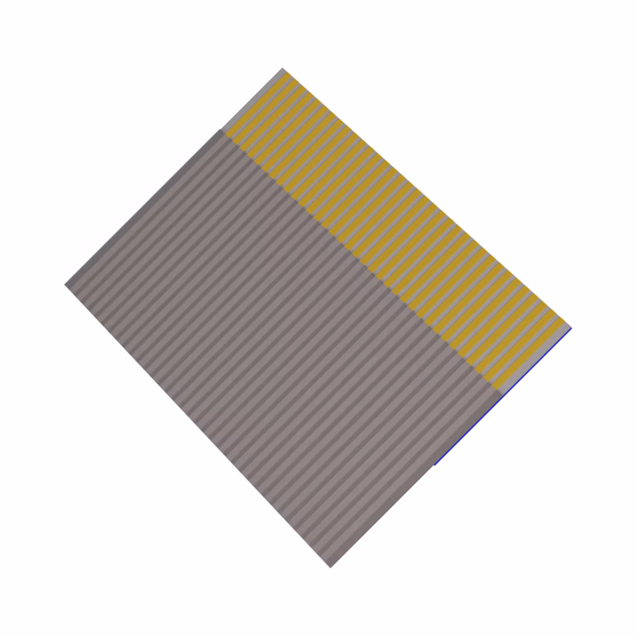 0.50mm Pitch Premo-Flex FFC Jumper, Opposite Side Contacts (Type D), 254.00mm Cable Length, Gold (Au) Plating, 35 Circuits for sale