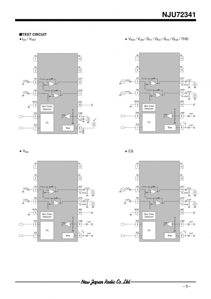 NJU72341 technical document page 5
