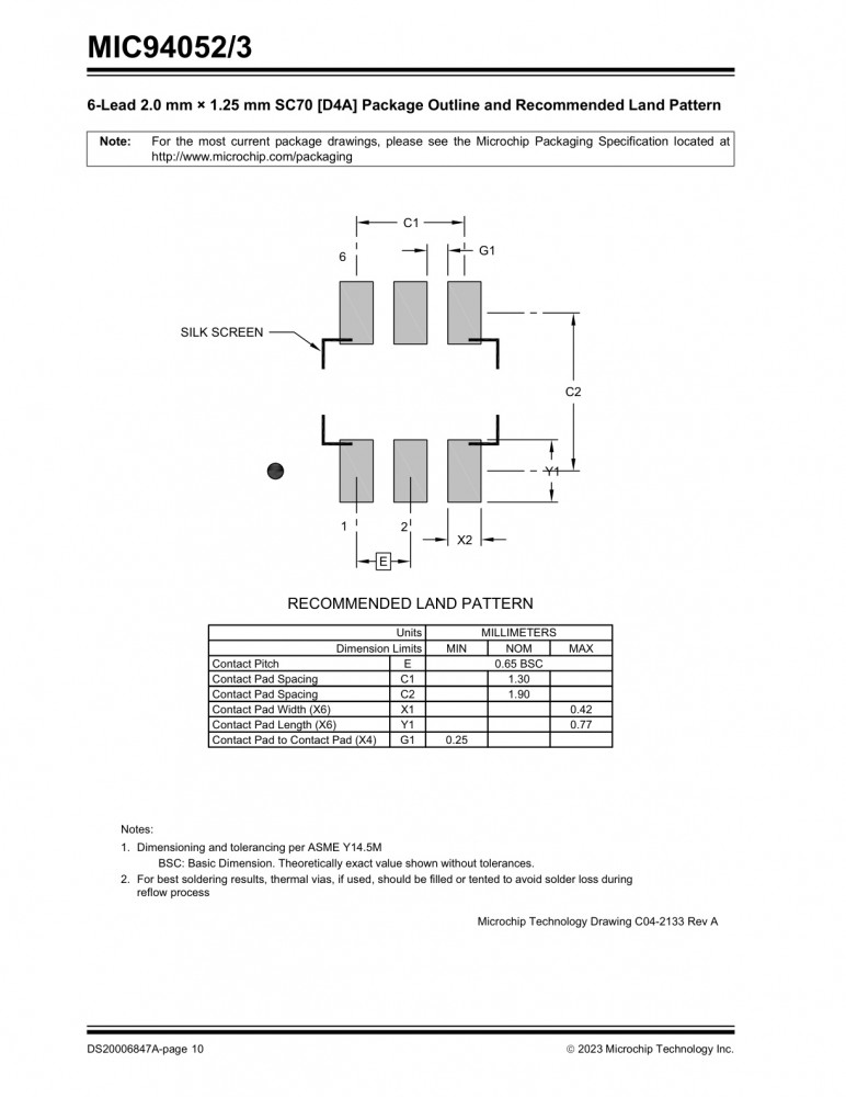 MIC94052 datasheet page 10