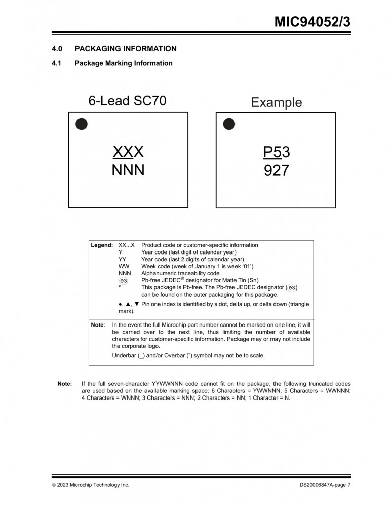 MIC94052 datasheet page 7