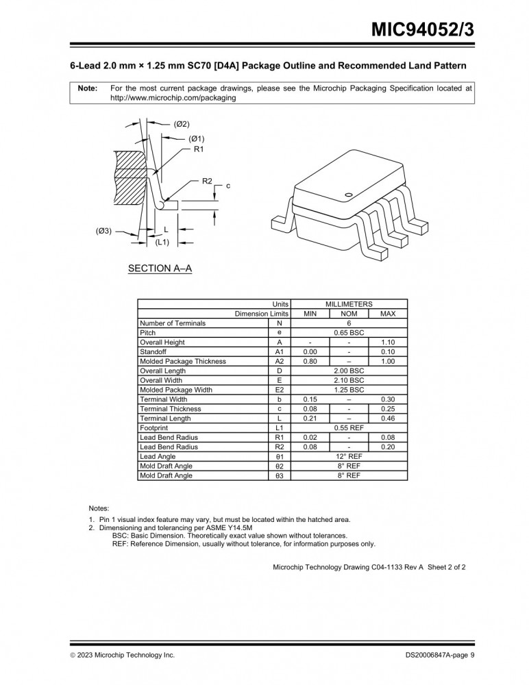 MIC94052 datasheet page 9