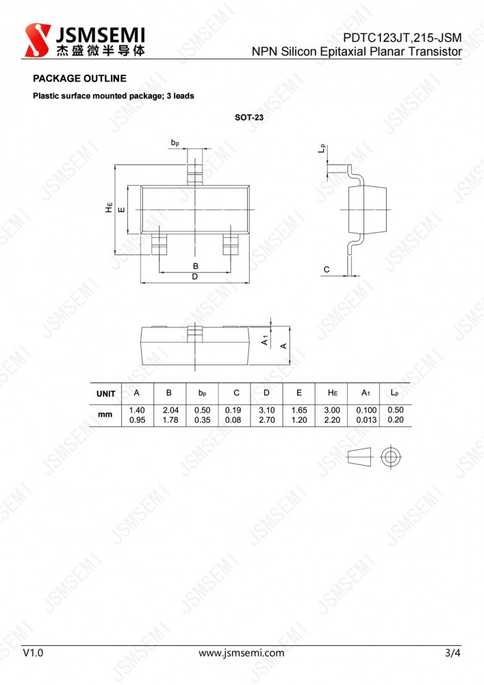 PDTC123JT,215-JSM datasheet page 3
