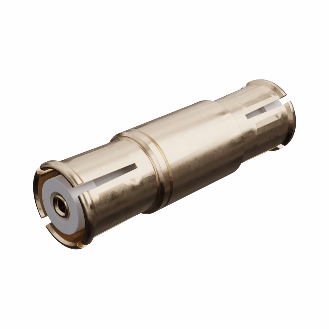 SMP-MAX Jack-to-SMP-MAX Jack Adapter, 14.09mm Length, 0.025µm Gold (Au) Plating, Tray, 50 Ohms for sale