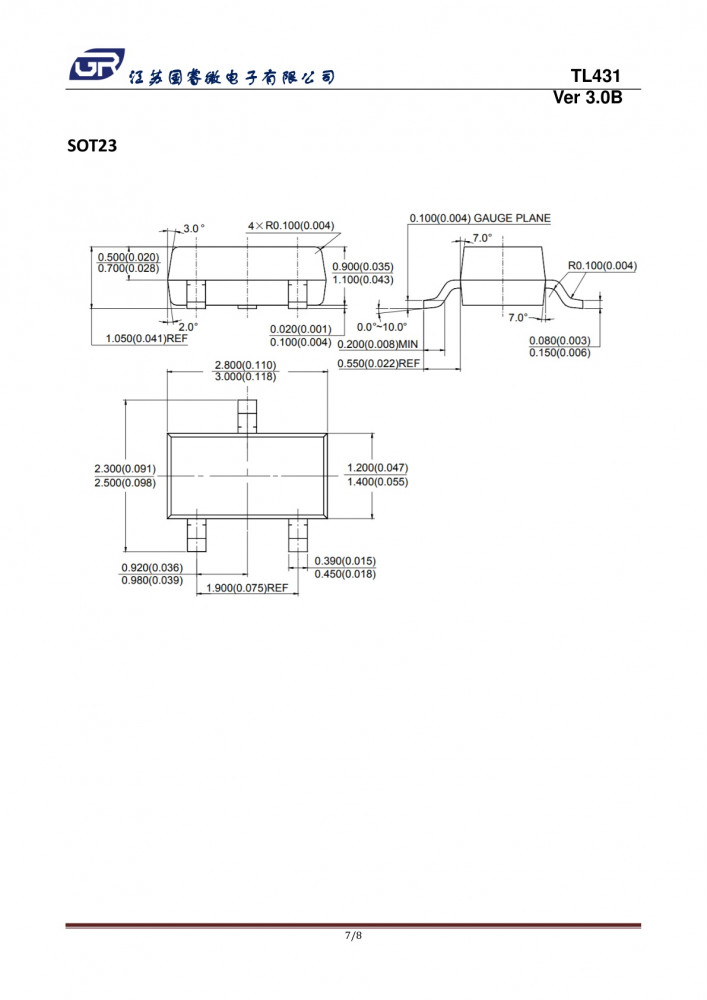GR TL431 technical document page 7