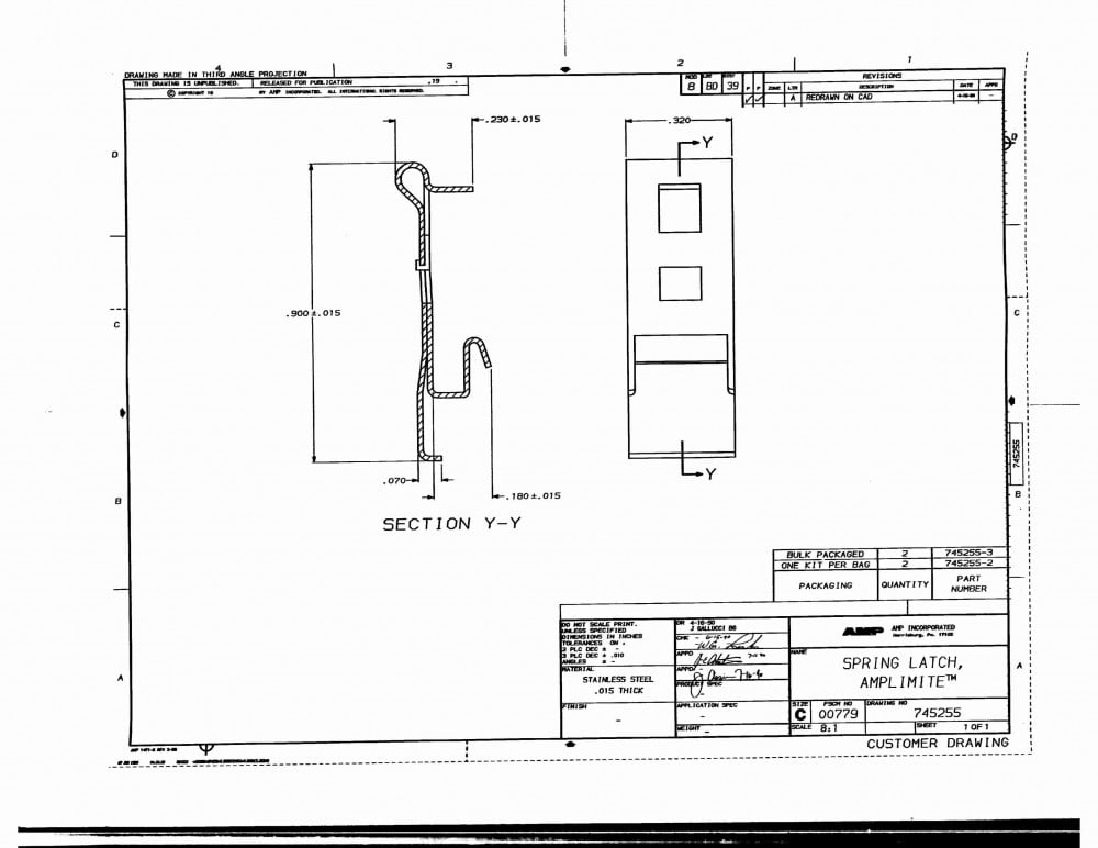TE Connectivity 745255 drawing preview