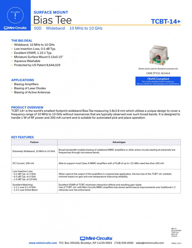 TCBT-14+ technical document page 1