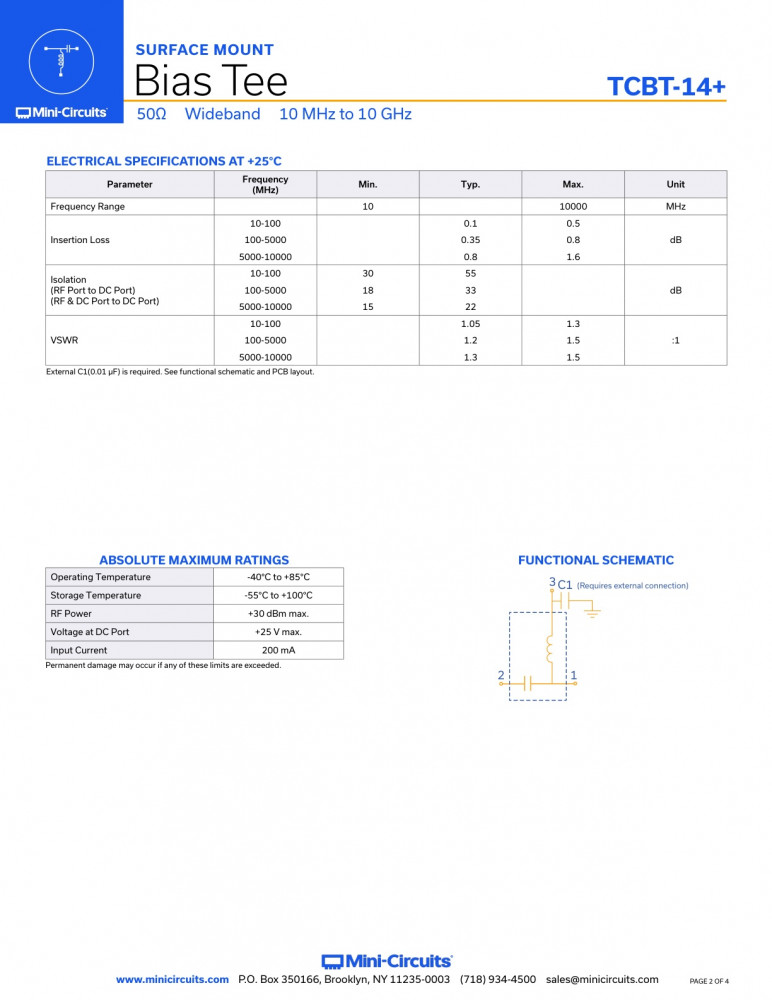 TCBT-14+ technical document page 2