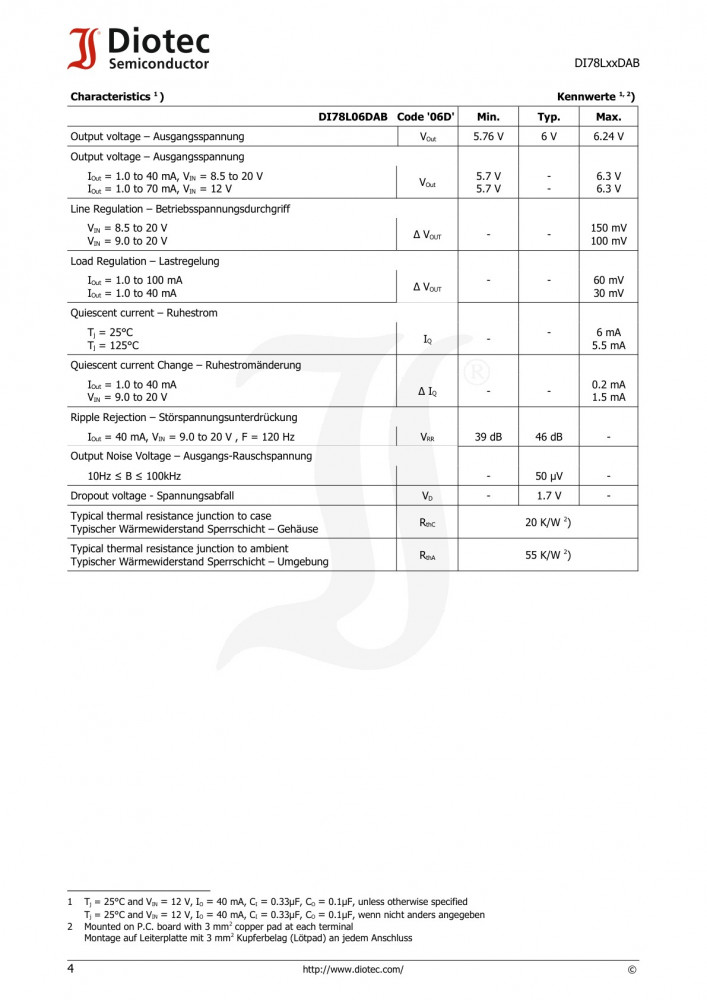 DIOTEC DI78LxxDAB datasheet page 4