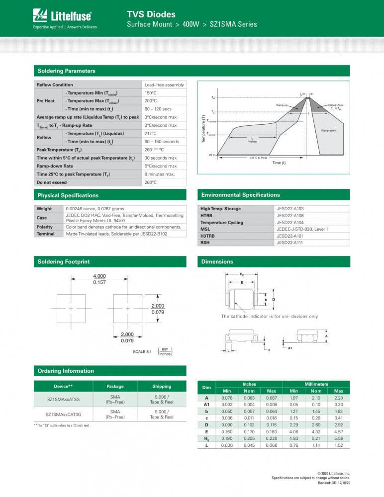 SZ1SMA series datasheet page 6