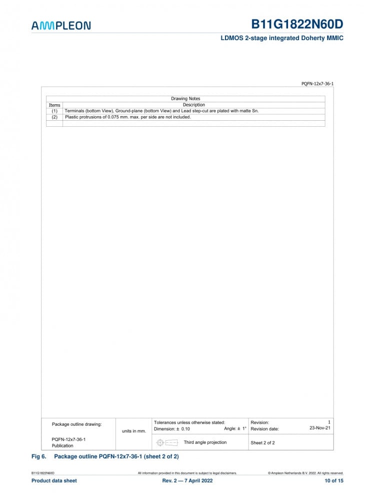 B11G1822N60DX datasheet page 10