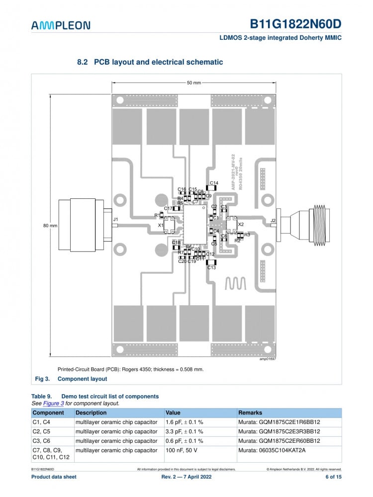 B11G1822N60DX datasheet page 6