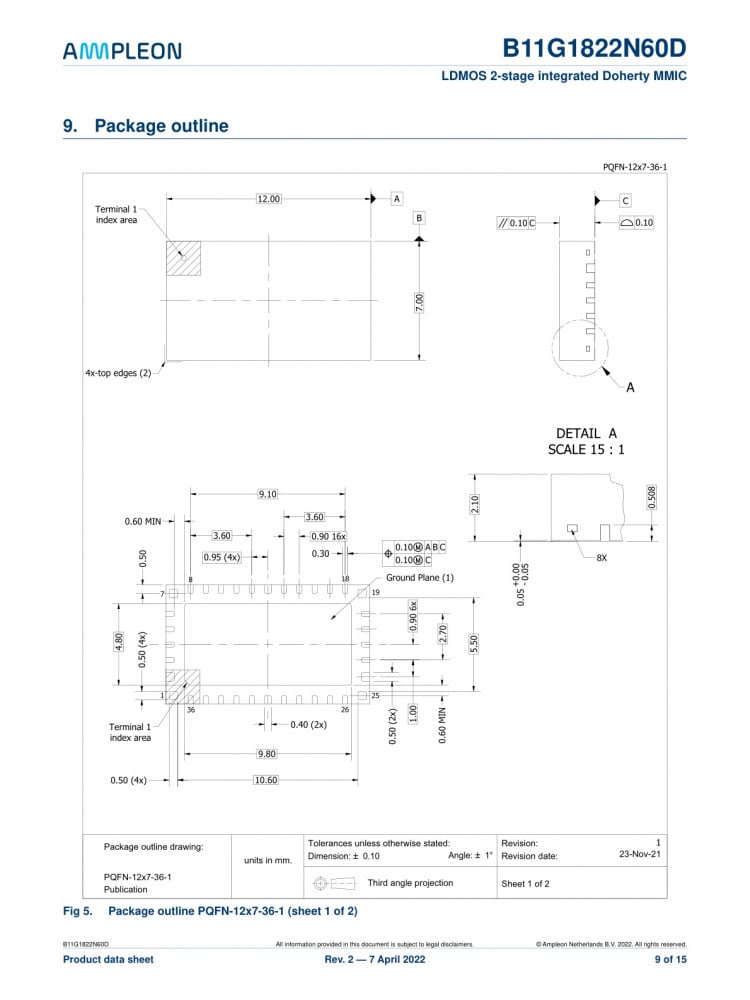 B11G1822N60DX datasheet page 9